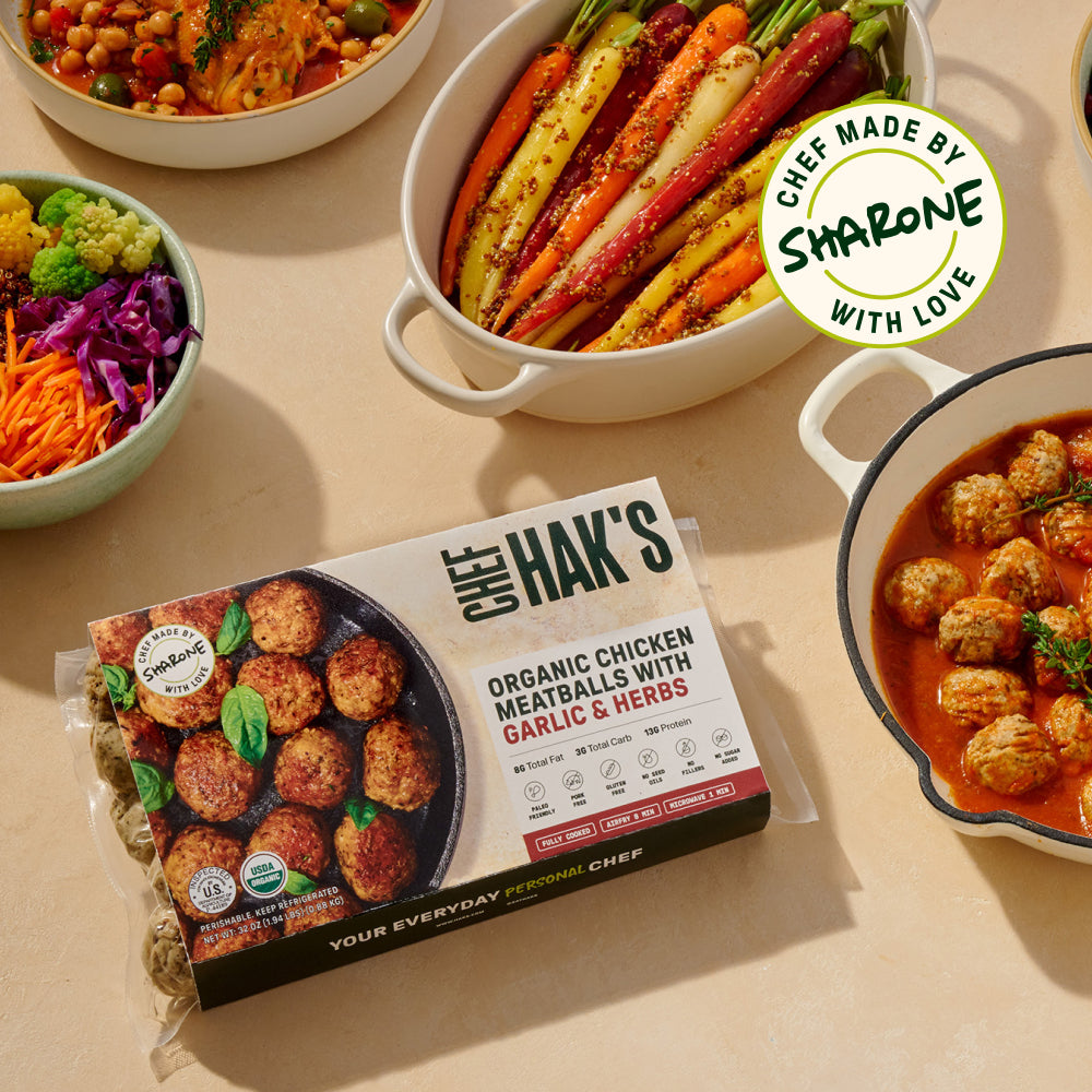 Organic Chicken Meatballs - Garlic Herb – Hak's Food Official Store
