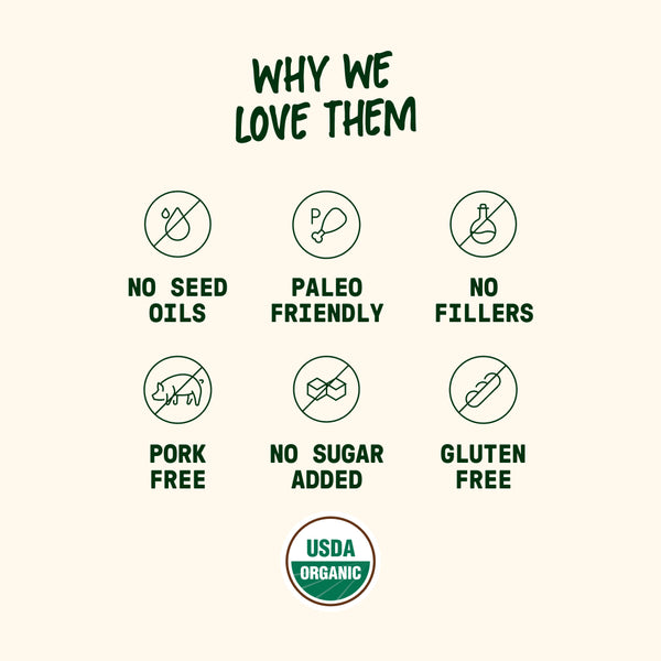 Organic Chicken Meatballs - Garlic Herb – Hak's Food Official Store