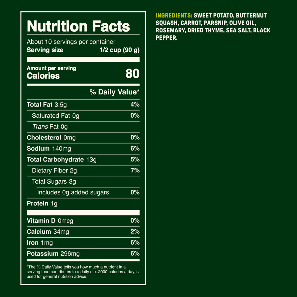 Roasted Root Vegetable Mix – Hak's Food Official Store